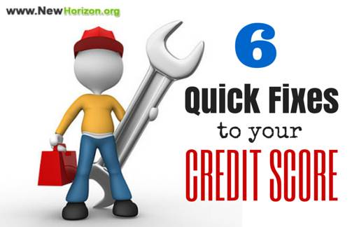 The 6 Quick Fixes To Your Credit Score