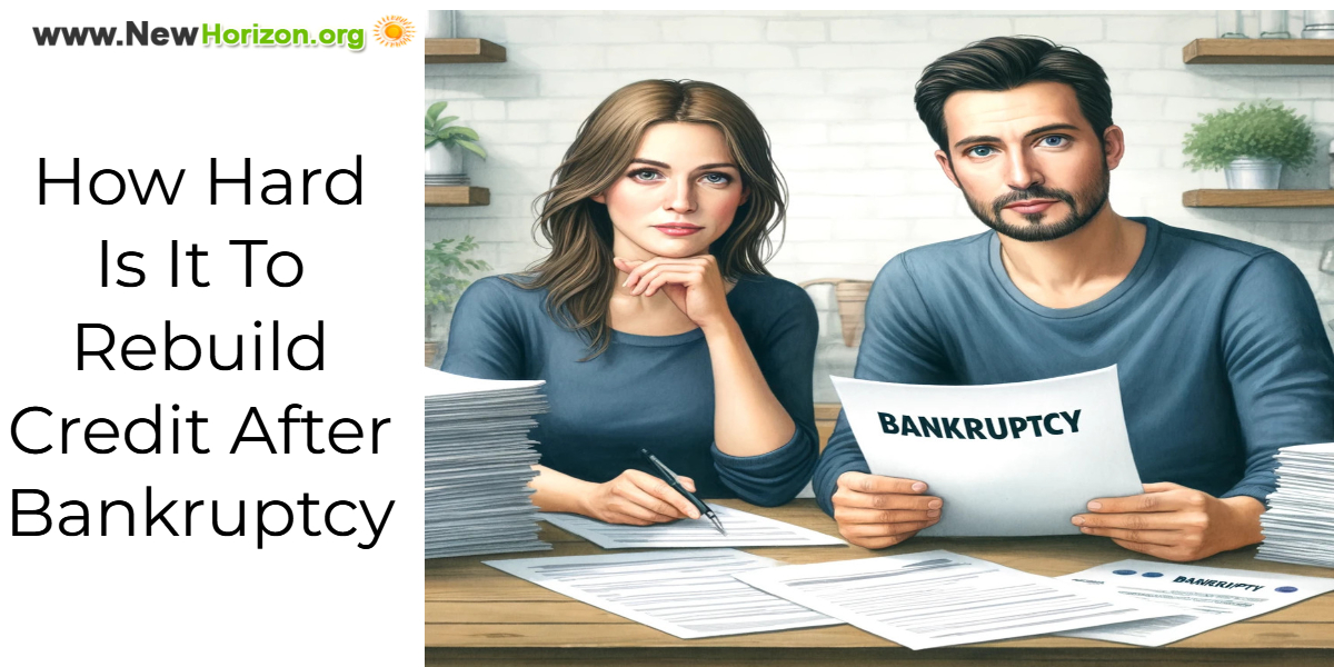 How You Can Easily Rebuild Credit After Bankruptcy