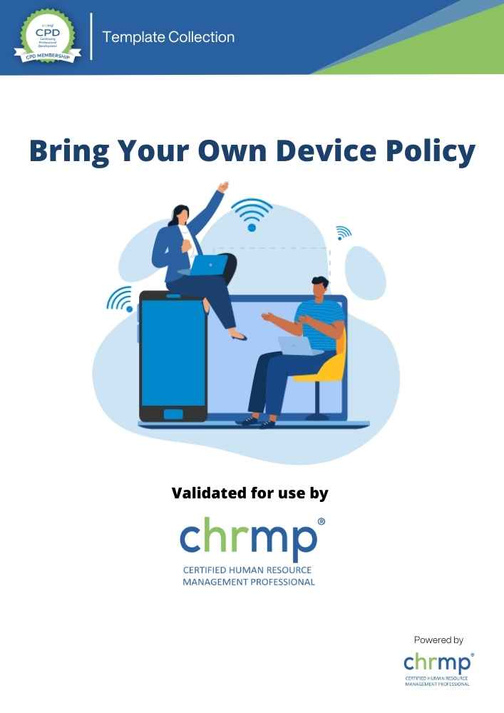 Bring Your Own Device Policy - CHRMP Membership Bring Your Own Device Policy - CHRMP Membership