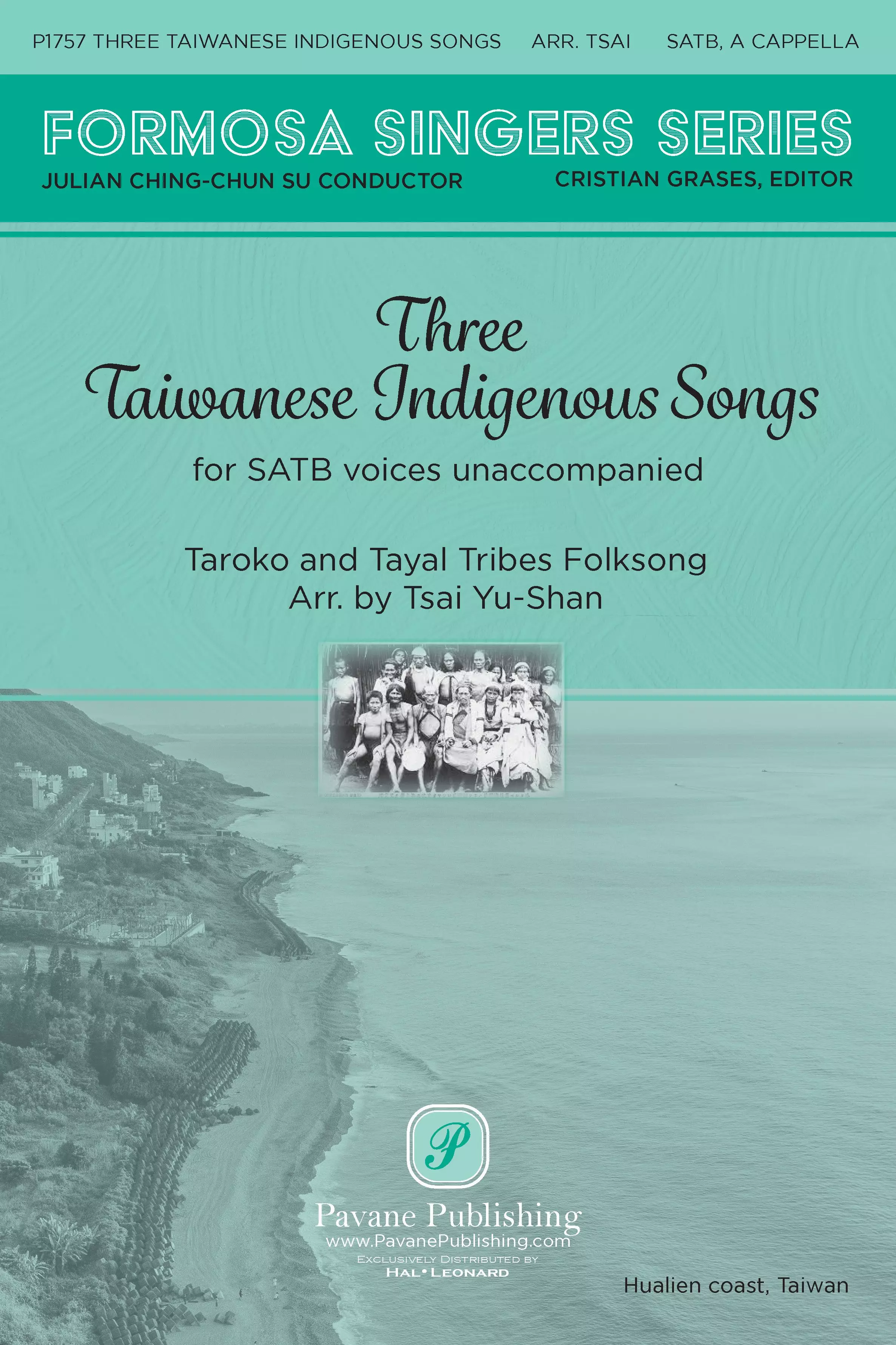 Three Taiwanese Indigenous Songs - SATB - Choral Score - Digital ...
