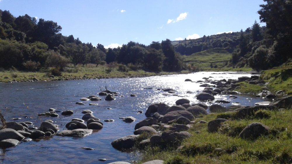 Ruakituri River, upstream of Te Reinga Falls (excluding Hangaroa) on ...