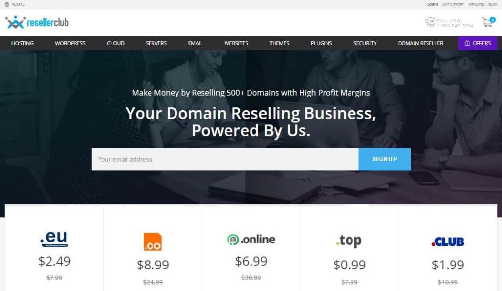 ResellerClub Review 2020 | Get FREE.Host Domain Name