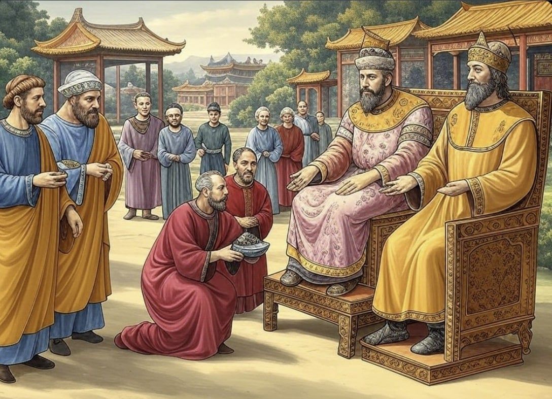 The Byzantine Ambassadors of Ancient China - International News | Greece