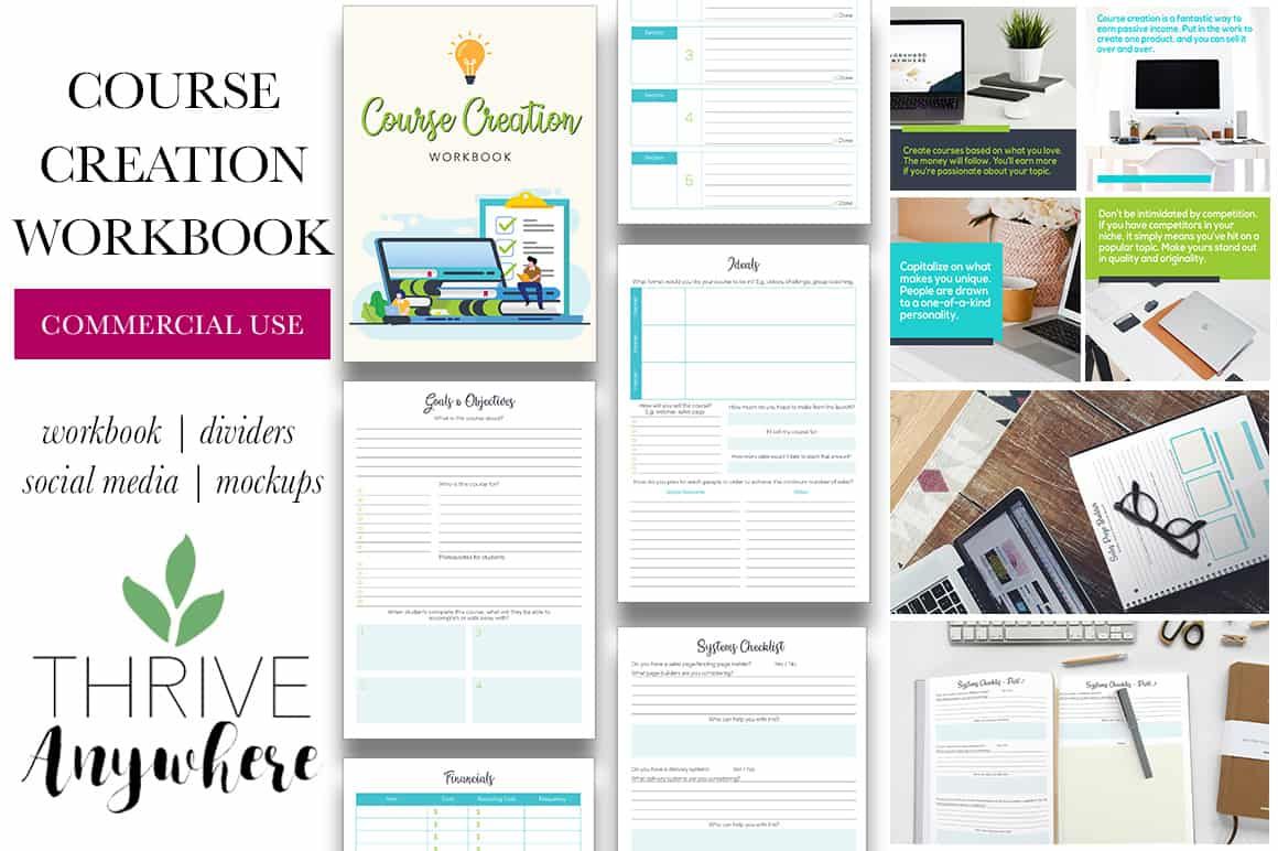 Digital Course Creation Workbook | Thrive Anywhere