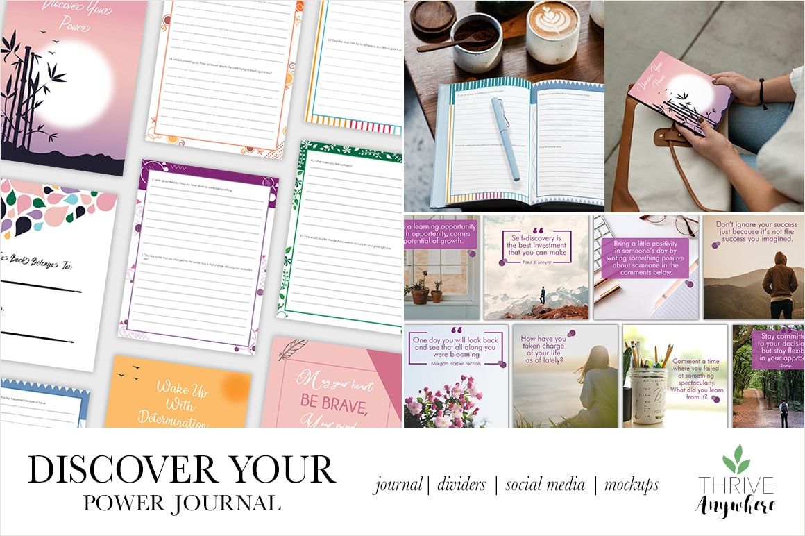 Discover Your Power Journal | Thrive Anywhere