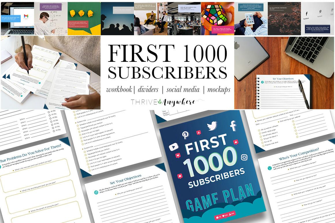 First 1000 Subscribers | Thrive Anywhere