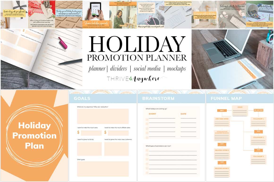 Holiday Promotion Planner | Thrive Anywhere