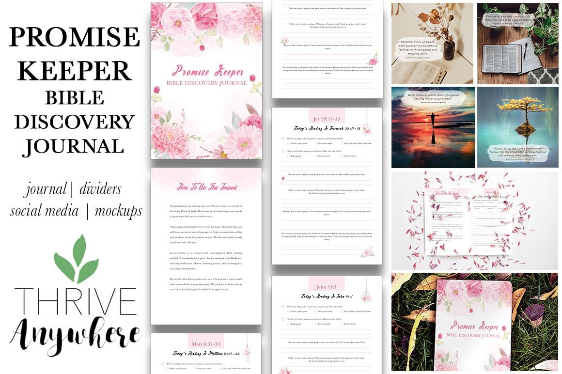 Promise Keeper Bible Discovery Journal | Thrive Anywhere