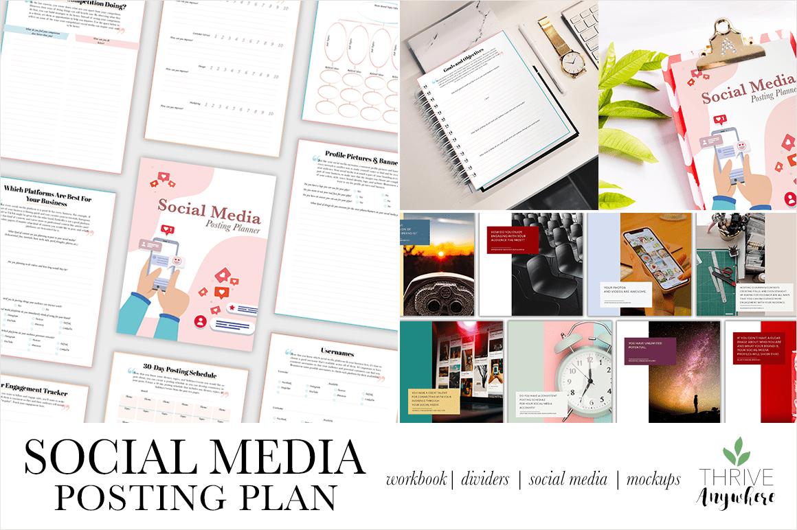 Social Media Posting Plan | Thrive Anywhere