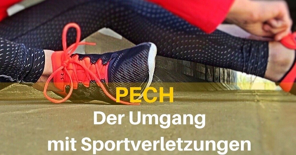 Bei Sportverletzungen der PECH Regel folgen