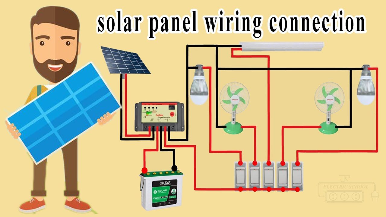 Solar Panel For Home Circuit Diagram - New Jersey Solar Tech