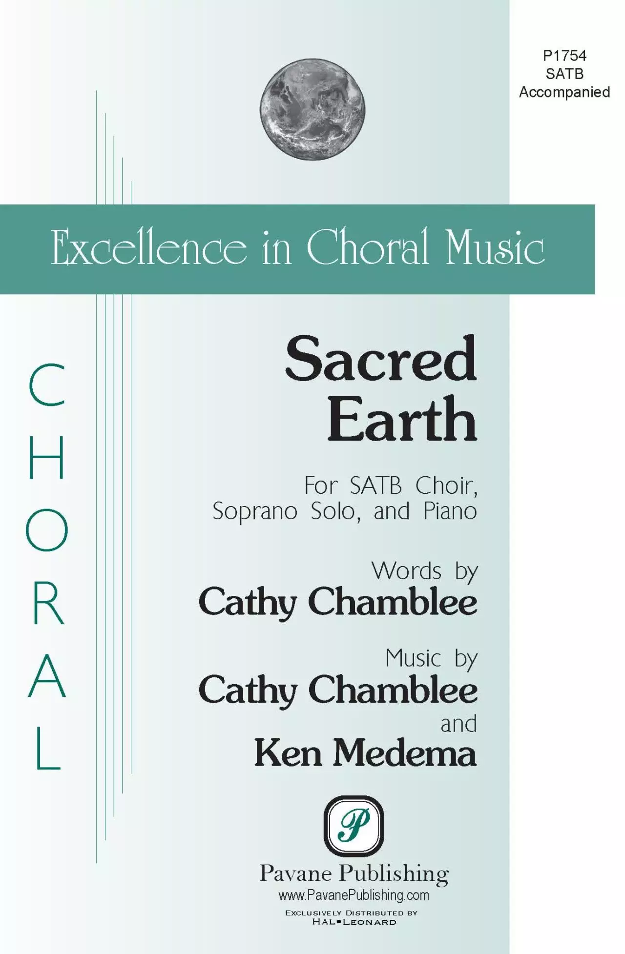 Sacred Earth - SATB - Choral Score - Pavane Publishing