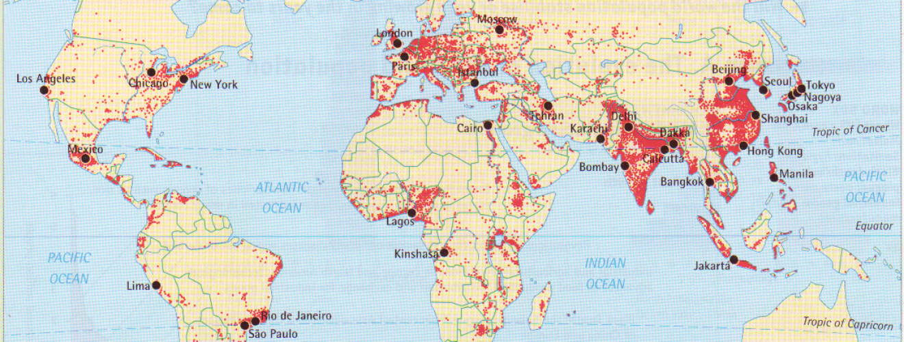 PATTERN OF WORLD POPULATION DISTRIBUTION - DON STEVE BLOG