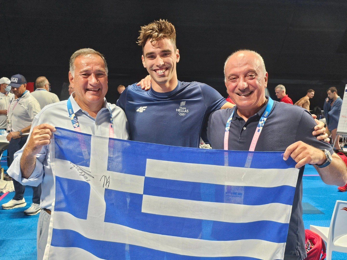 Swimmer Christou Wins Silver Olympic Medal for Greece - International ...