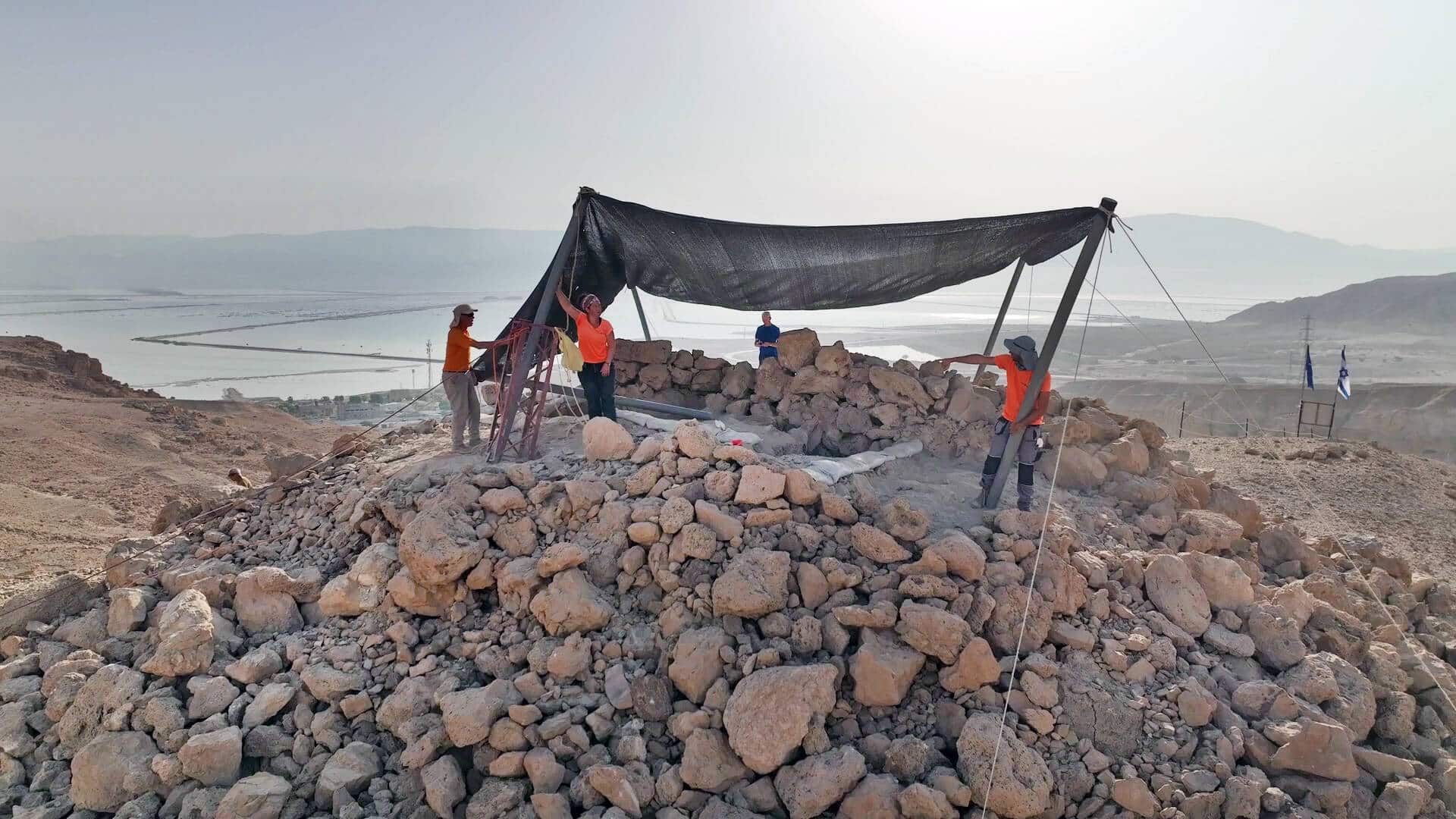 2,200-Year-Old Greek Pyramid-Shaped Structure Discovered Near Dead Sea ...