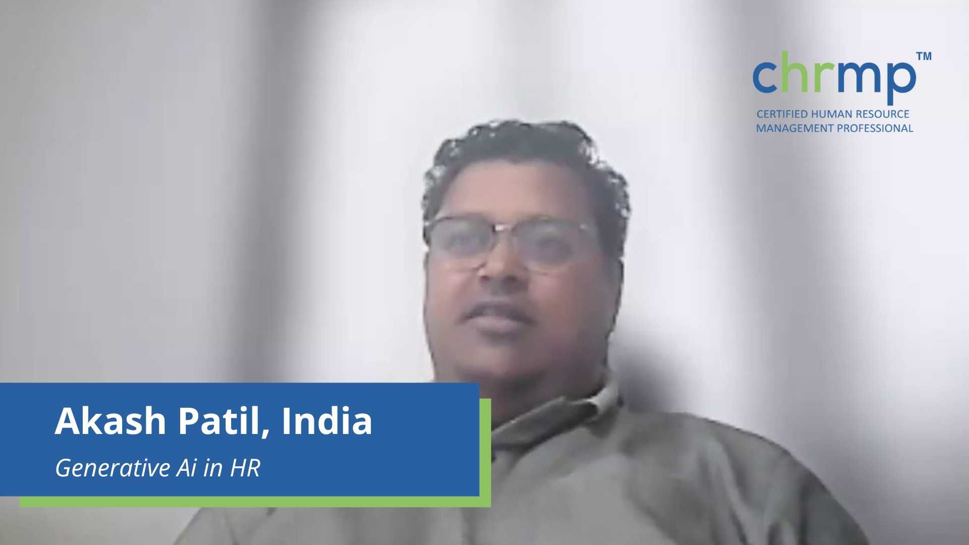Akash Patil - CHRMP