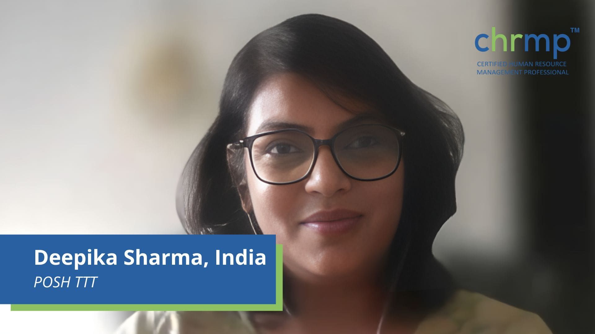 Deepika Sharma - CHRMP
