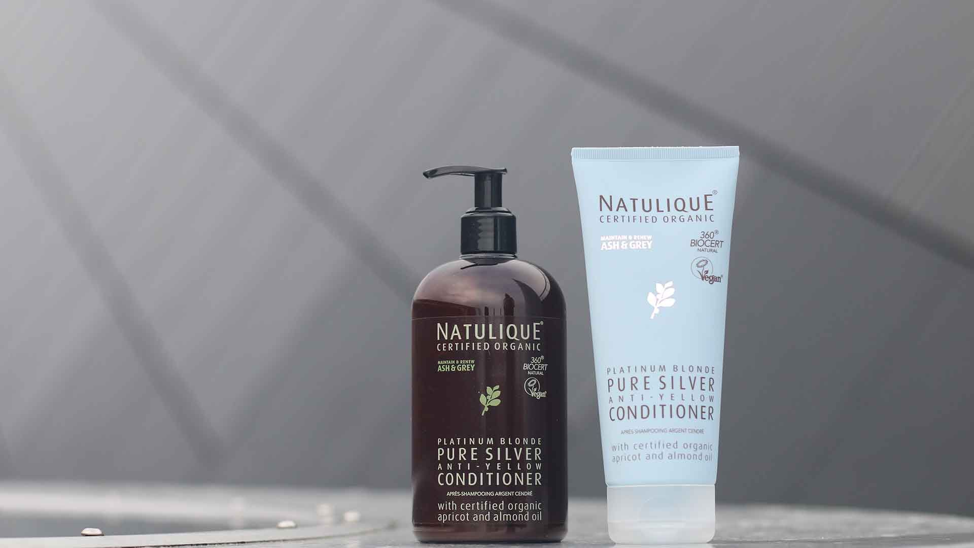 Pure Silver Hair Mousse - NATULIQUE ® Certified Organic 🌿🌊