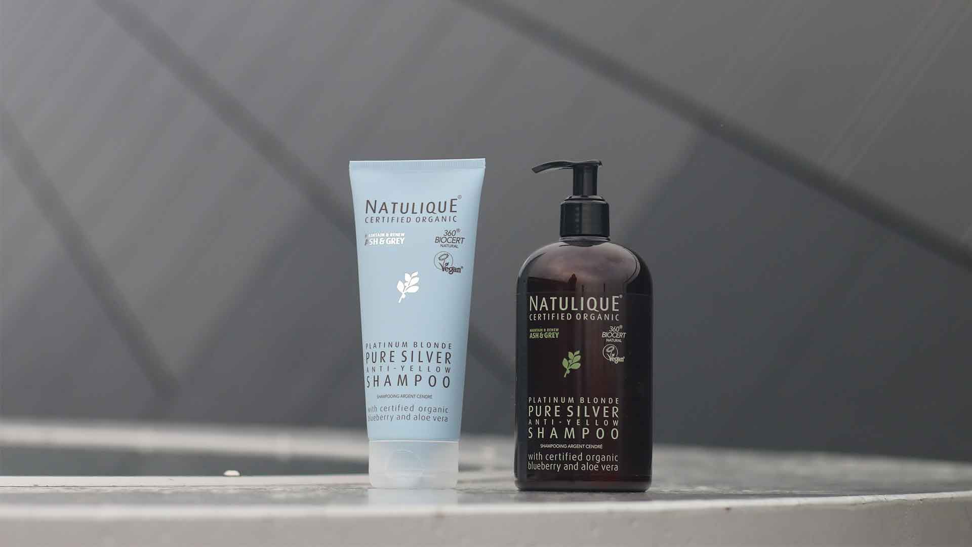 Pure Silver Hair Mousse - NATULIQUE ® Certified Organic 🌿🌊