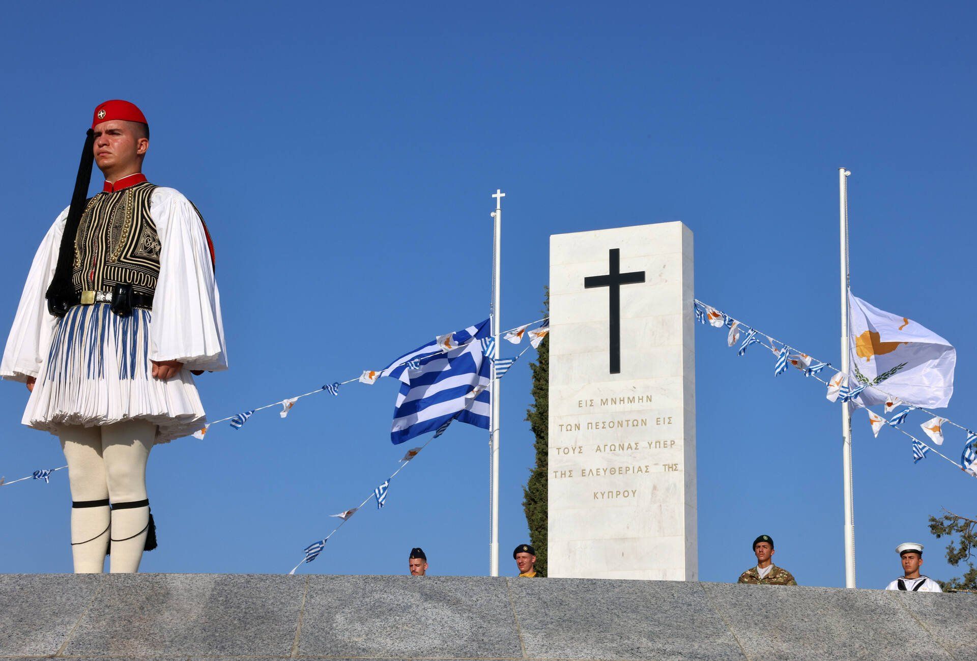 Cyprus marks 50 year ethnic split - International News | Greece
