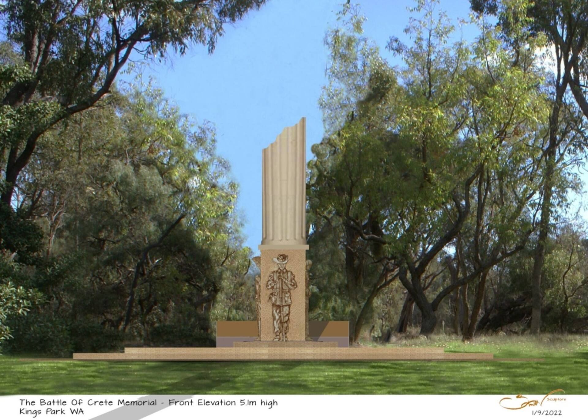 Australia’s first fully dedicated to Battle of Crete memorial nearing ...