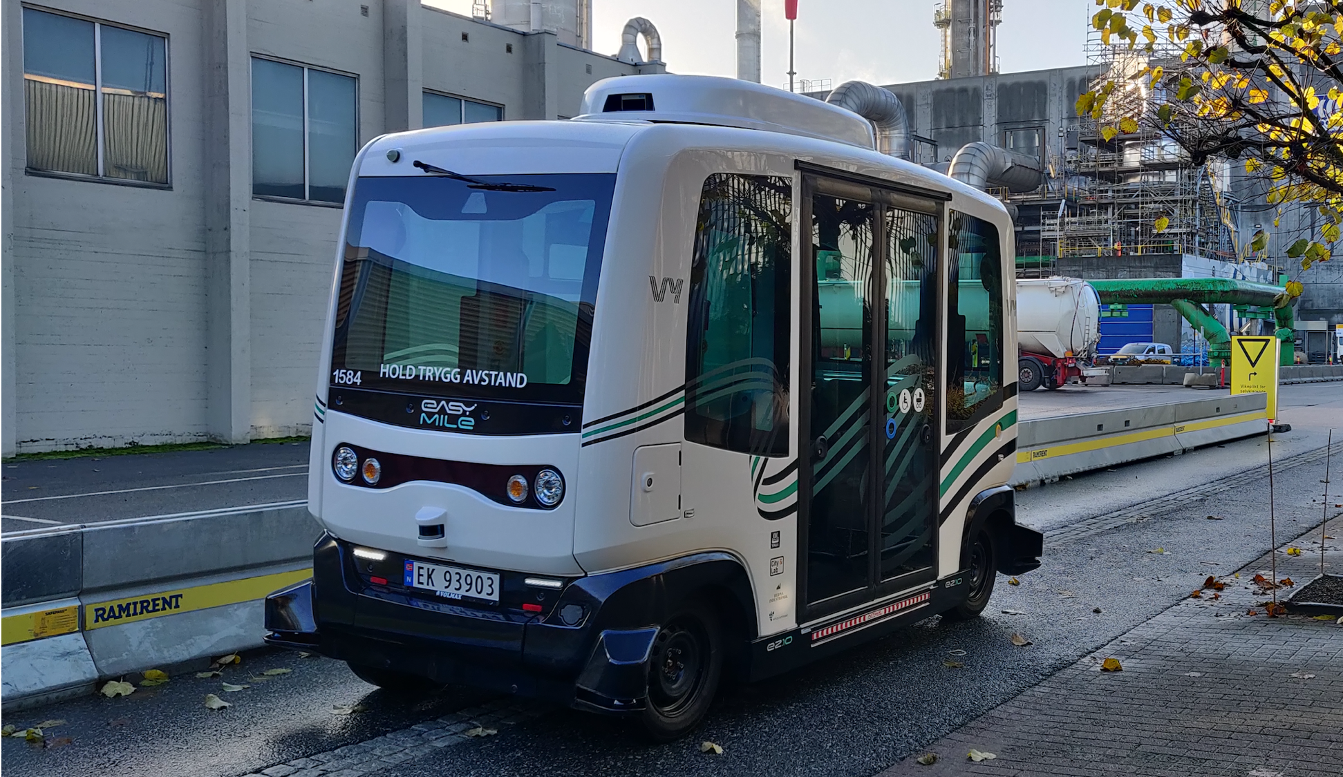 EasyMile introduces Level 4 autonomy to Norway | Highways News