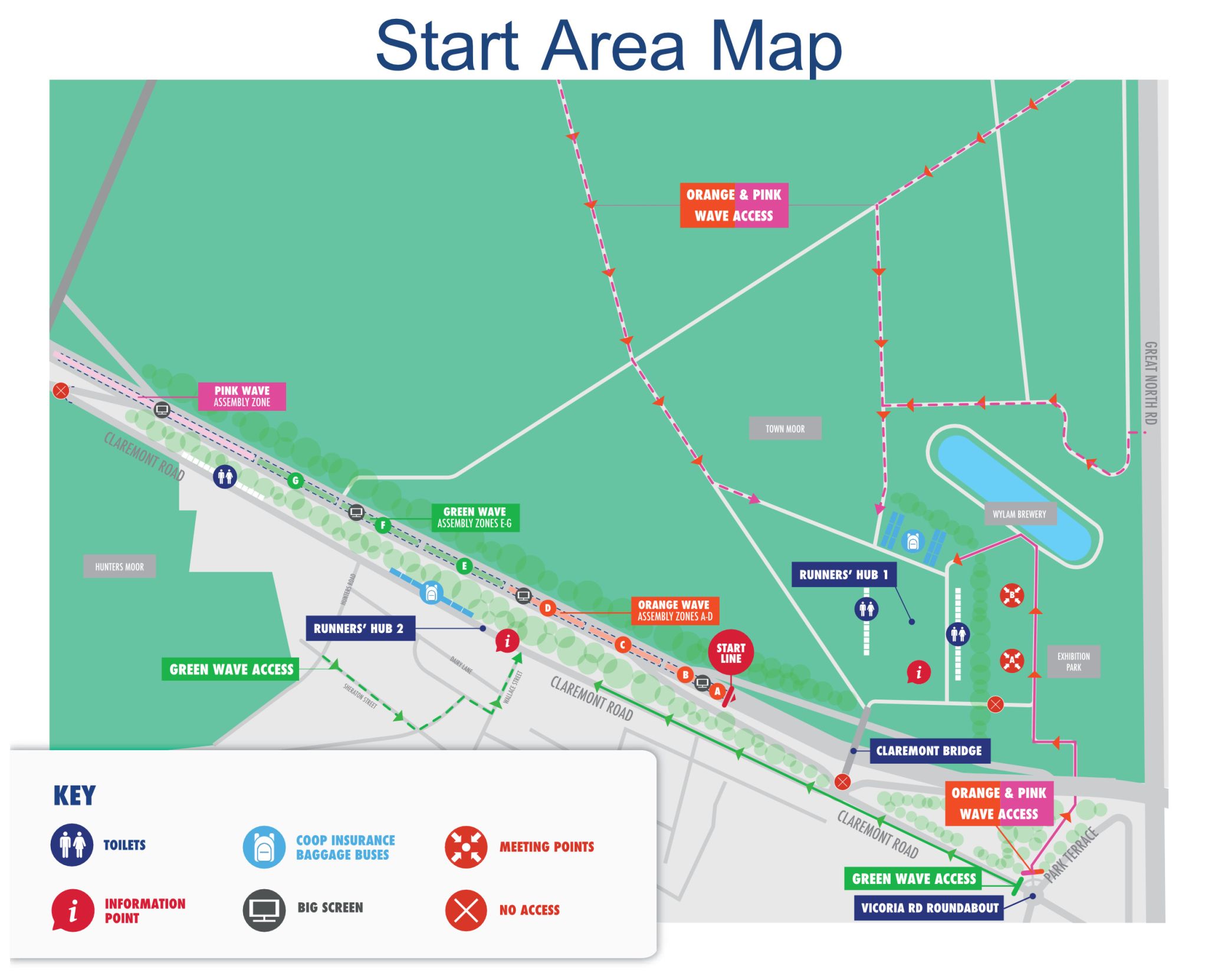 Great North Run Countdown Clock