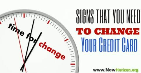 Signs That You Need To Change Your Credit Card