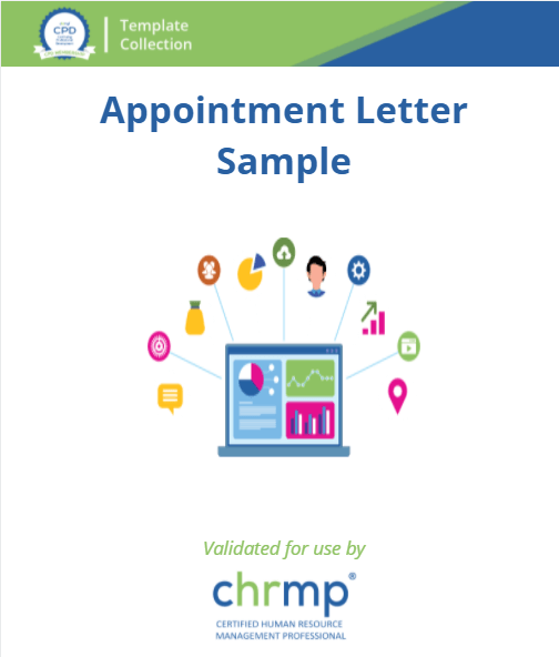 Sample Appointment Letter - CHRMP Membership