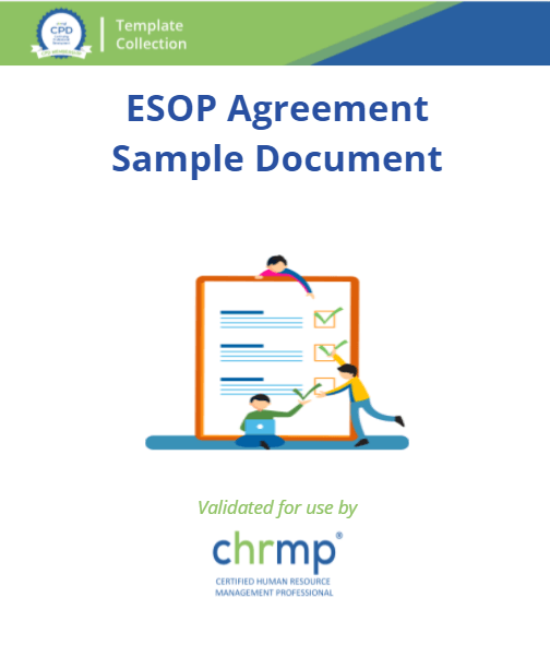 ESOP Agreement Sample Document - CHRMP Membership