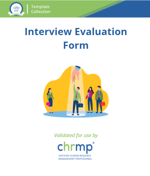 Interview Evaluation Sheet Template - CHRMP Membership Interview Evaluation Sheet Template - CHRMP Membership