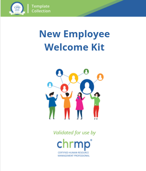 New Employee Welcome Kit - CHRMP Membership