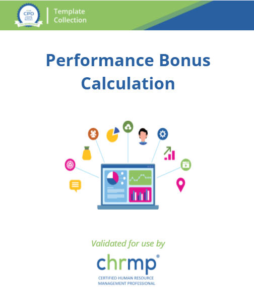 Performance Bonus Calculation - CHRMP Membership Performance Bonus Calculation - CHRMP Membership