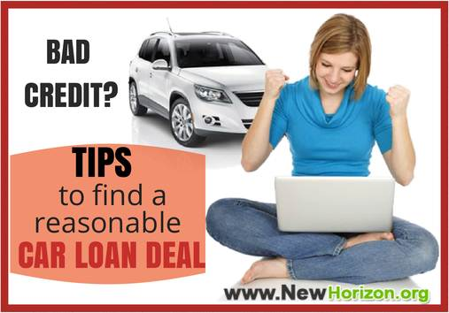 Finding A Reasonable Car Loan With Bad Credit