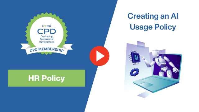Creating an AI Usage Policy - CHRMP Membership