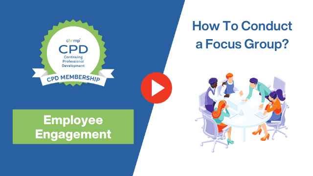 How to conduct a focus group? - CHRMP Membership