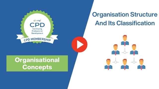 Organisation structure and its classification - CHRMP Membership