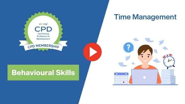 Time Management - CHRMP Membership Time Management - CHRMP Membership