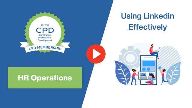 Using Linkedin effectively - CHRMP Membership Using Linkedin effectively - CHRMP Membership