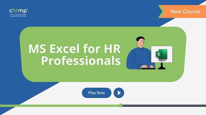 MS Excel for HR Professionals - CHRMP Academy