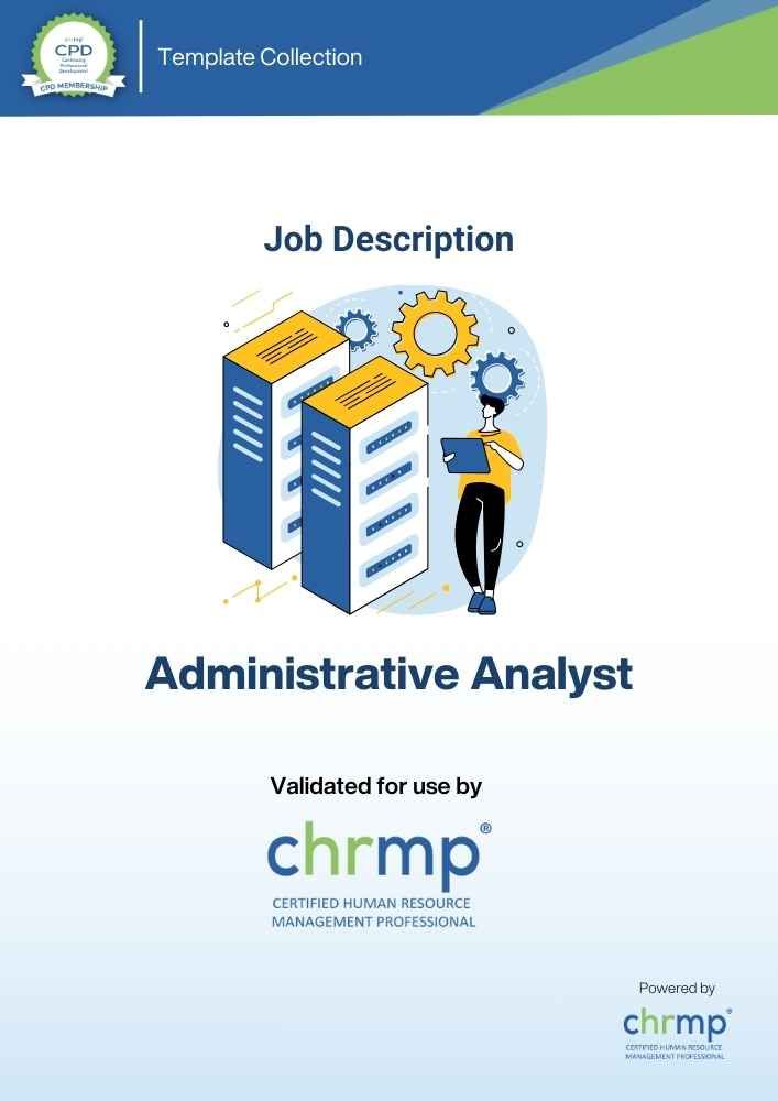 Administrative Analyst - CHRMP Membership