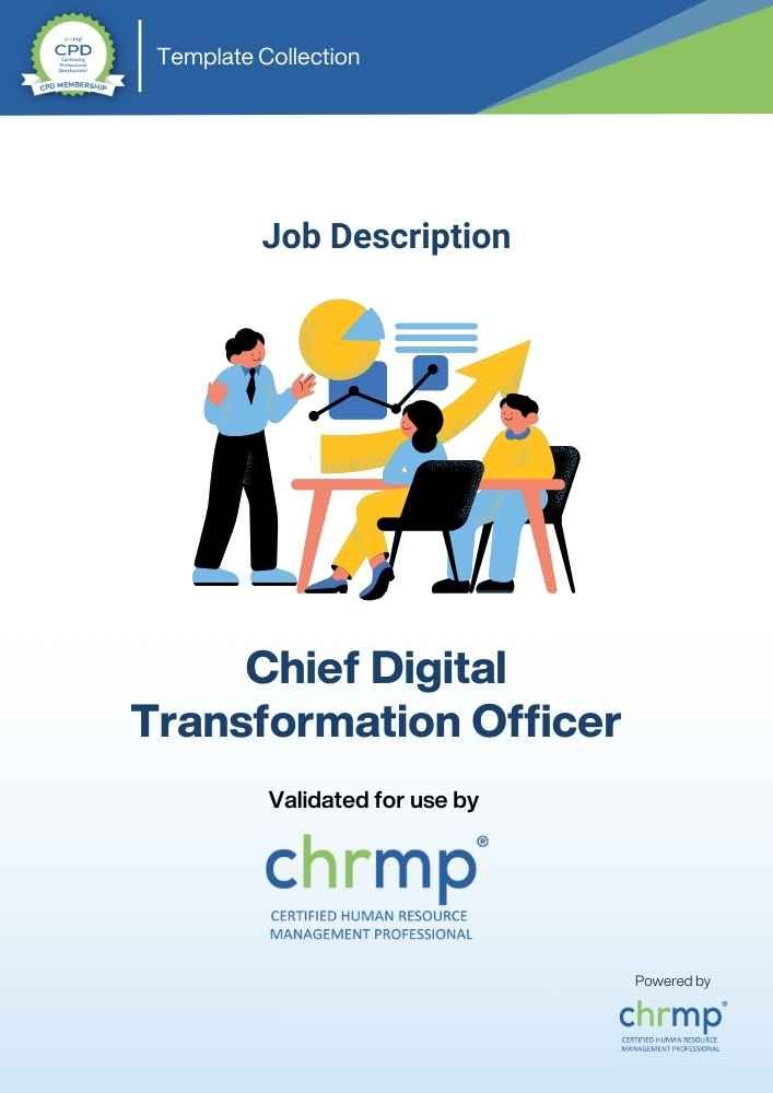 Chief Digital Transformation Officer - CHRMP Membership Chief Digital Transformation Officer - CHRMP Membership
