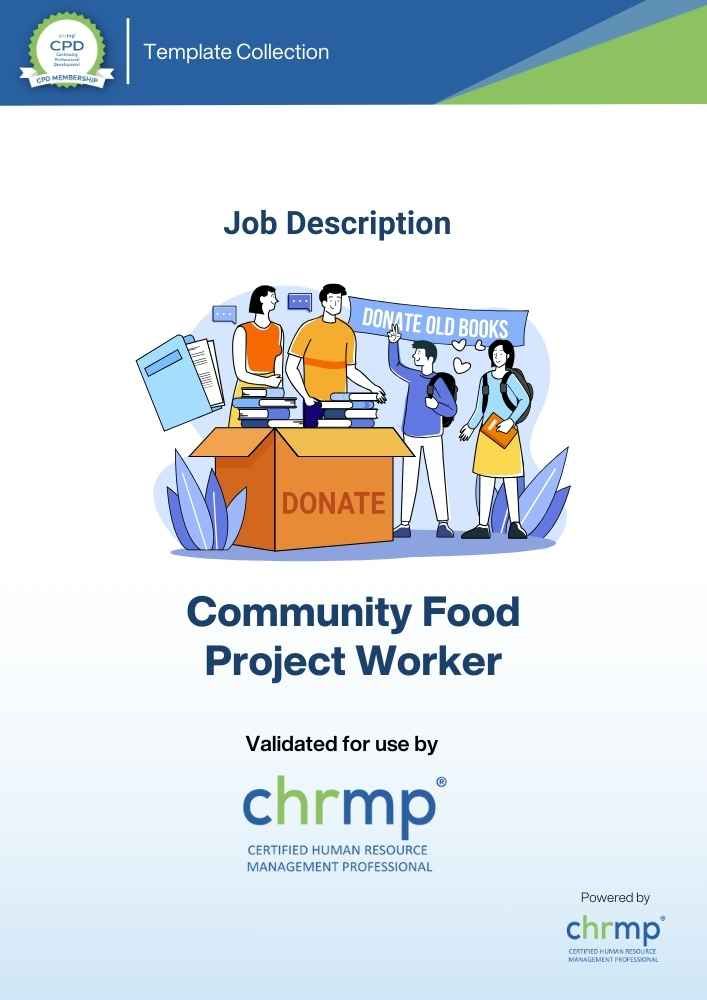 Community Food Project Worker CHRMP Membership