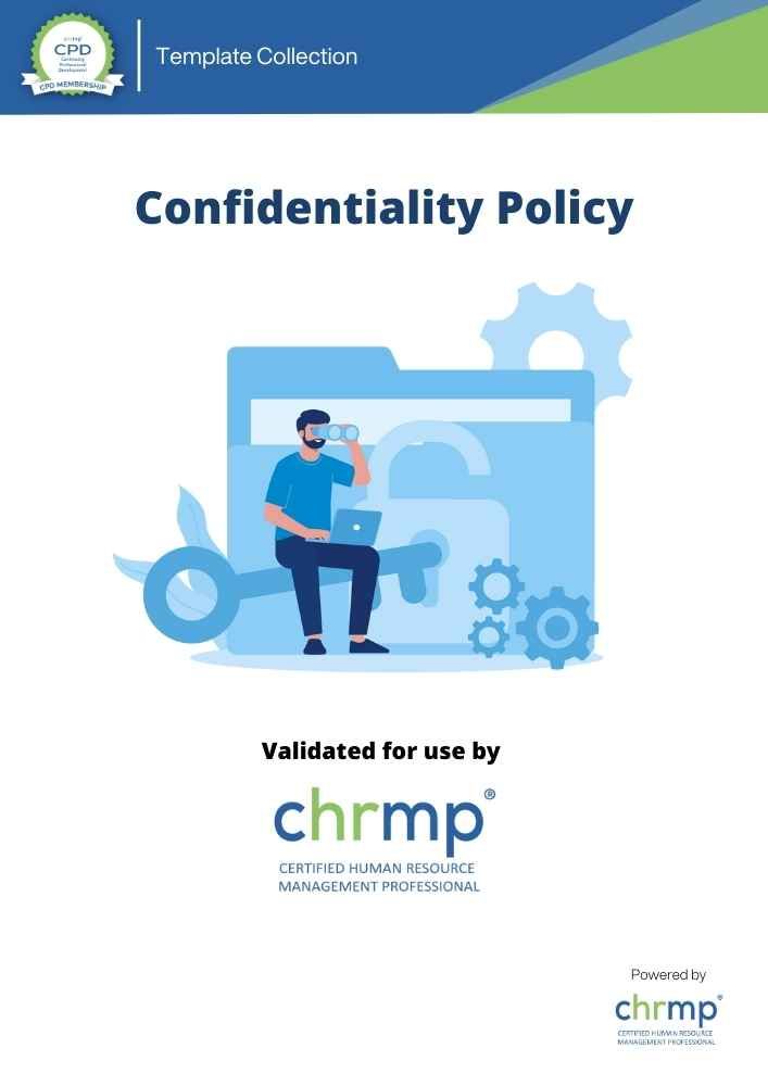 Confidentiality Policy - CHRMP Membership