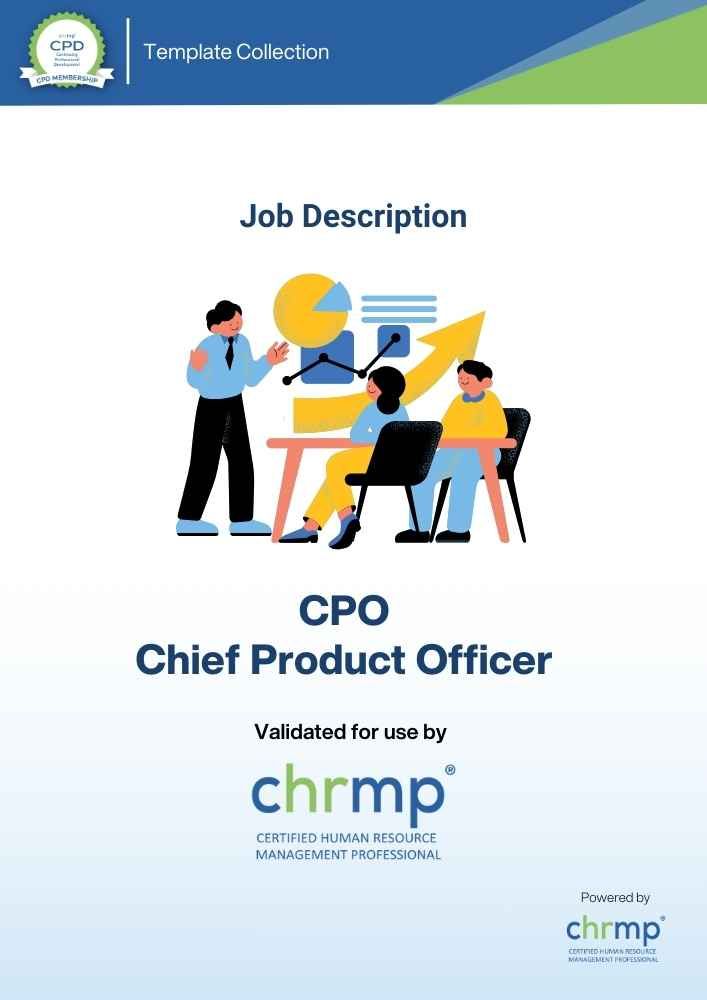 CPO—Chief Product Officer - CHRMP Membership