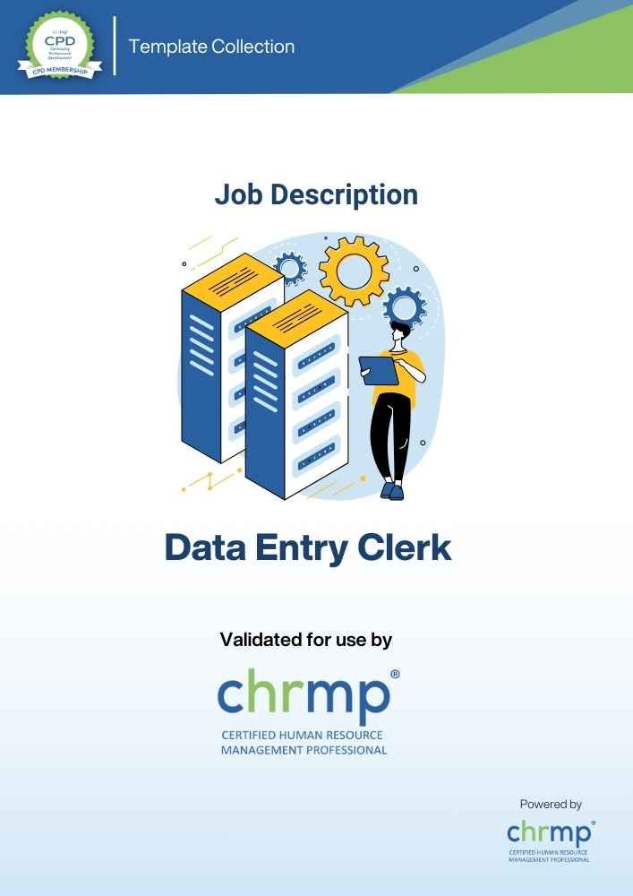 Data Entry Clerk - CHRMP Membership