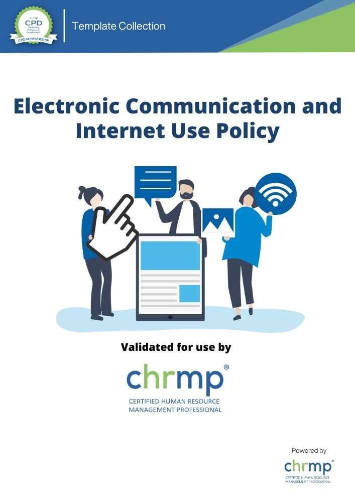 Electronic Communication and Internet Use Policy - CHRMP Membership