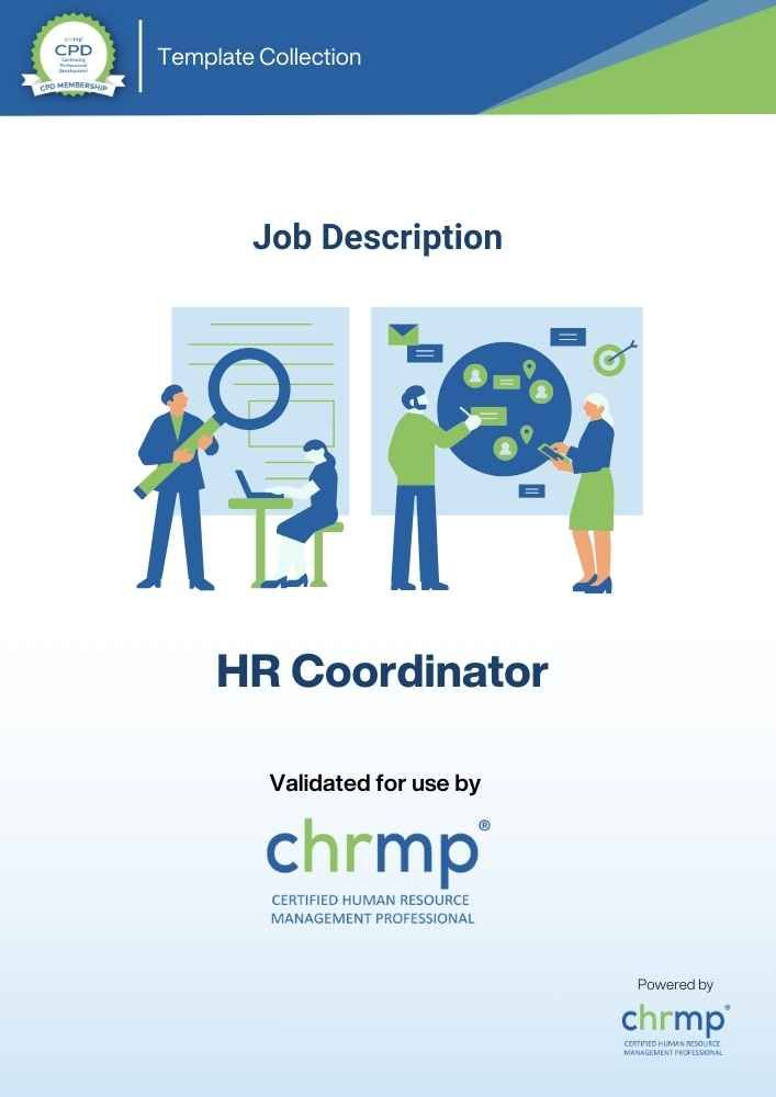 HR Coordinator - CHRMP Membership