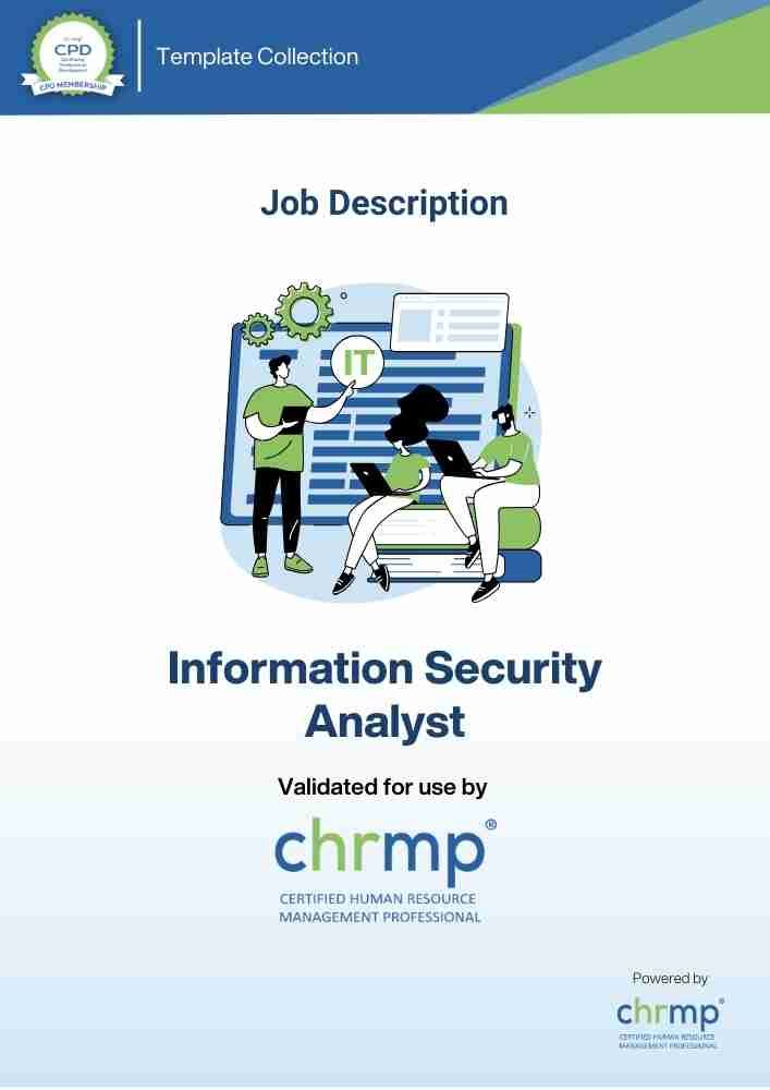 Information Security Analyst - CHRMP Membership