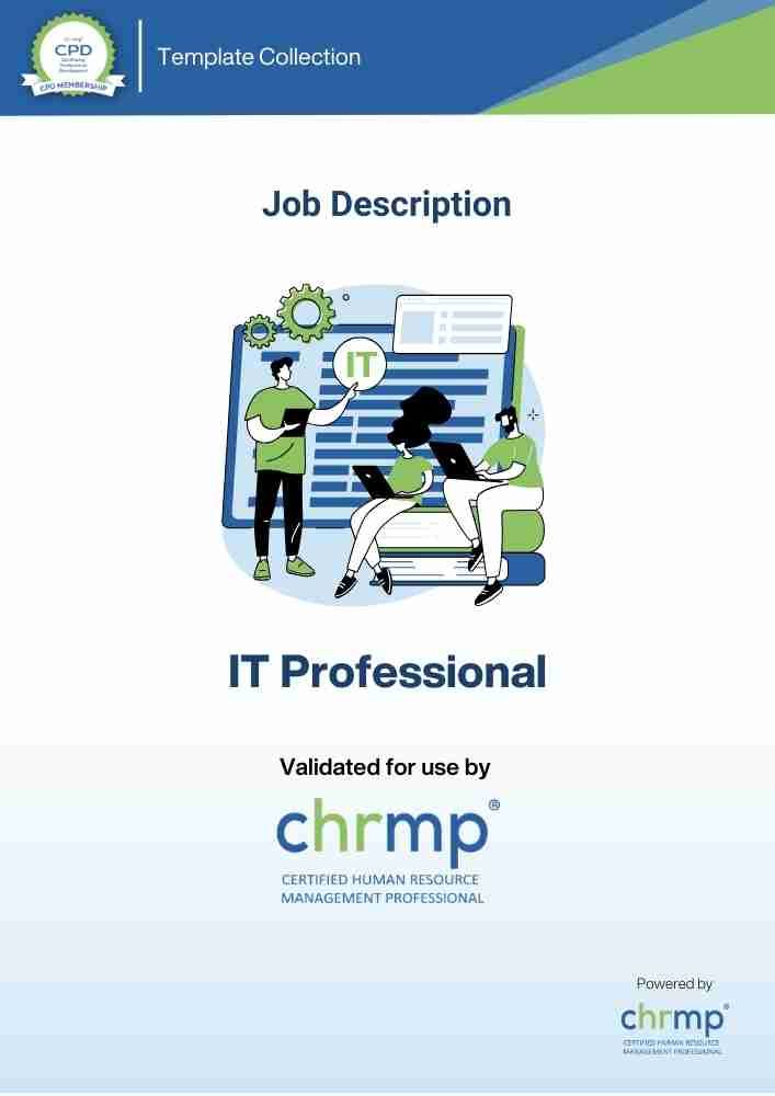 IT Professional - CHRMP Membership
